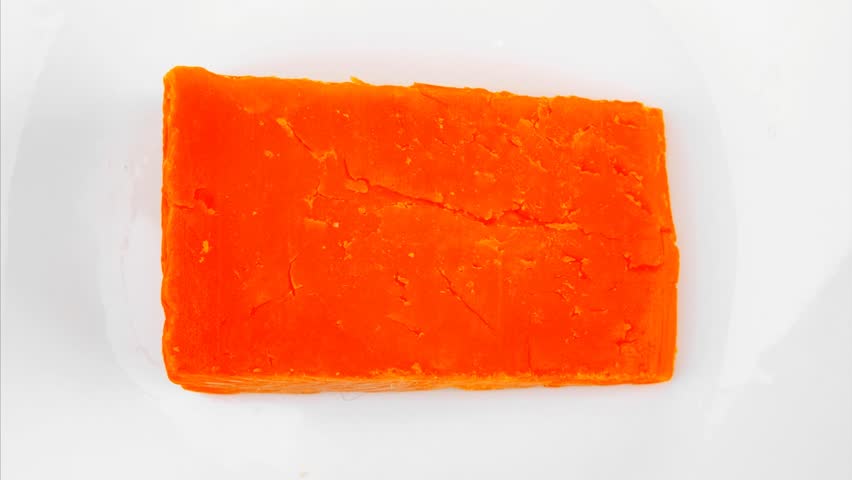 French Gourmet Dark Cheddar Cheese Stock Footage Video (100% Royalty ...