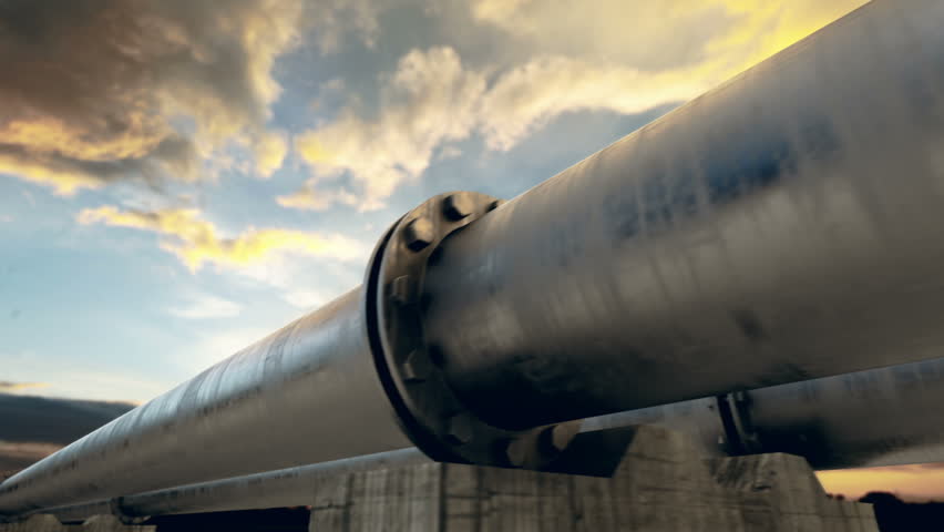 pipeline transportation most common way transporting Stock Footage ...