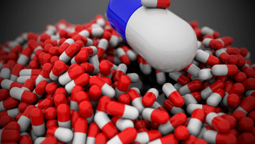 big capsule falls down on pile Stock Footage Video (100% Royalty-free ...