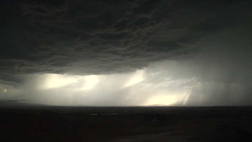 Updrafts and Downdrafts. Rain Shafts Stock Footage Video (100% Royalty ...