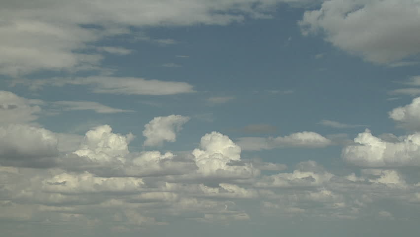 thunderstorm life cycle storm development cumulus Stock Footage Video ...