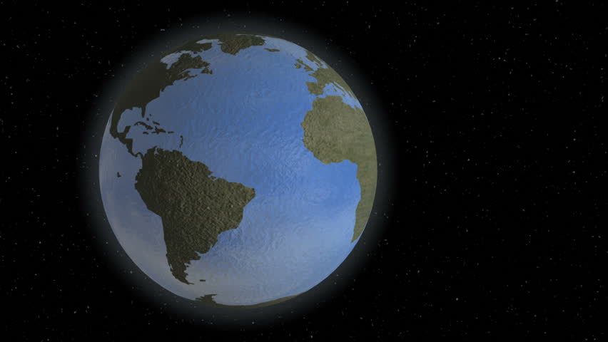 Animated Earth Globe Illustrating of Stock Footage Video (100% Royalty ...