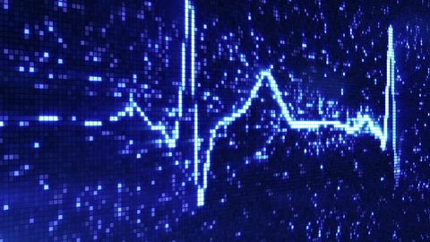 Big Data Abstract Visualization Polygonal Algorithm Stock Vector (Royalty Free) 1789526306