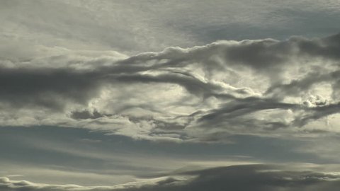 Turbulent Rotor Turbulence Mountain Lee Wave Stock Footage Video (100% ...