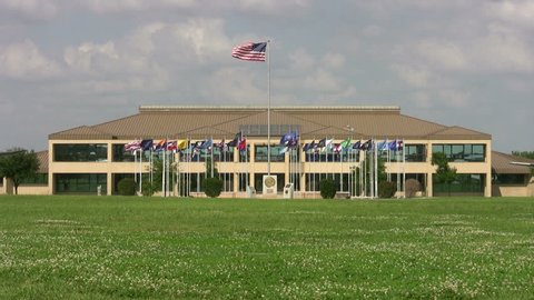 Video Lackland Afb Parade Ground Basic Stock Footage Video (100% ...