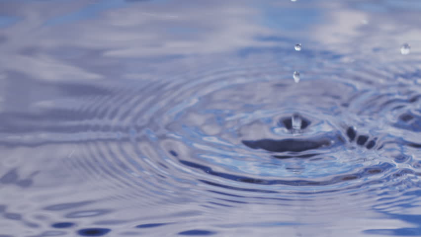 Water Drops in Slow Motion, Stock Footage Video (100% Royalty-free ...