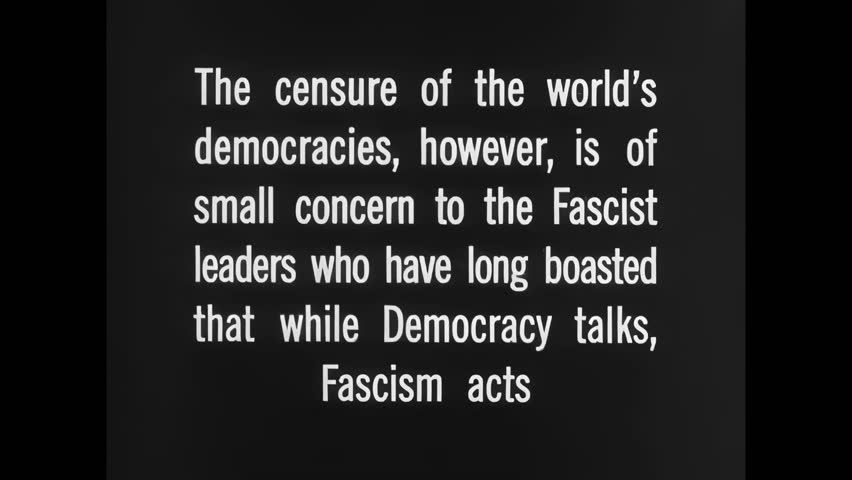 Mussolini Fascism Quote