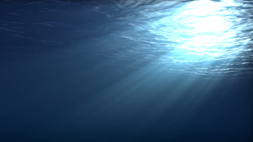 underwater scene sun rays shining through Stock Footage Video (100% ...