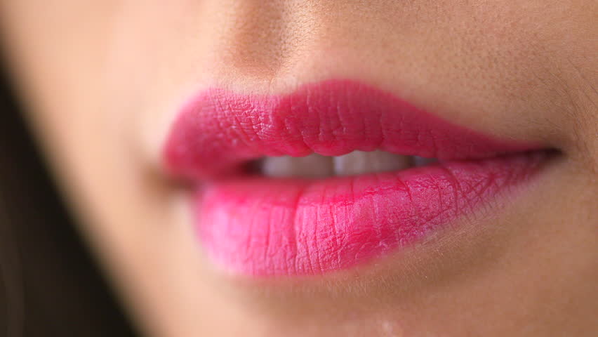 Closeup of Chinese Womans Lips Stock Footage Video (100% Royalty-free ...