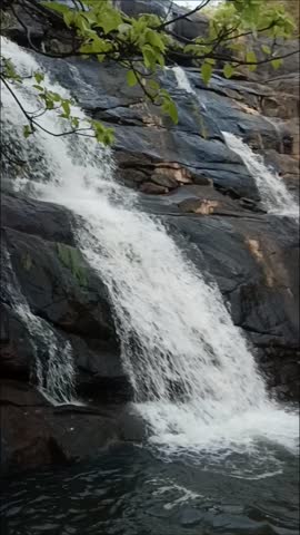 Stunning footage of Devarapalli Waterfalls, a hidden gem nestled in the ...