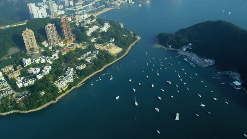 Aerial View of Repulse Bay, Stock Footage Video (100% Royalty-free ...