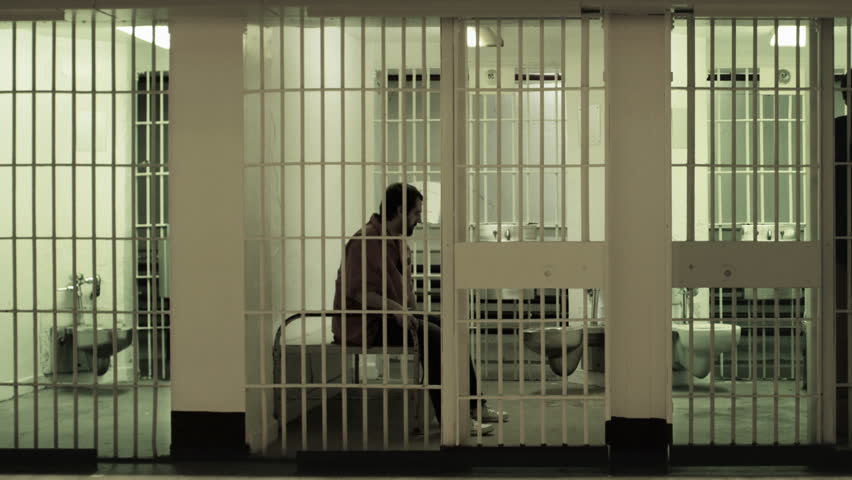 Inmate Gets up from Bed Stock Footage Video (100% Royalty-free) 3747302 ...