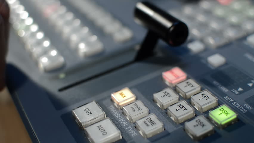 mixing video using mixer Stock Footage Video (100% Royalty-free ...