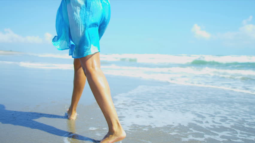 lower body shot young ethnic girl Stock Footage Video (100% Royalty ...