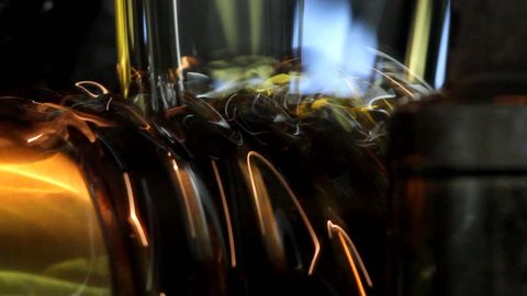 Pouring Oil Cooling Lathe Stock Footage Video (100% Royalty-free ...