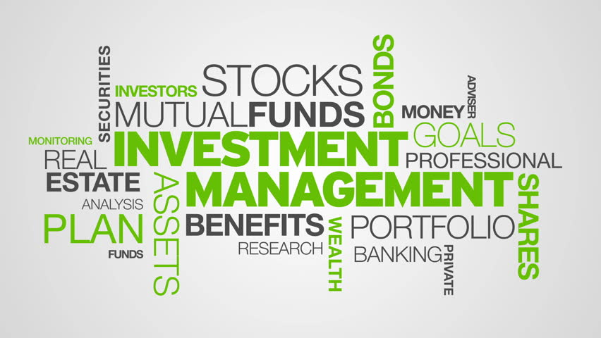 investment management word cloud animation Stock Footage Video (100% ...