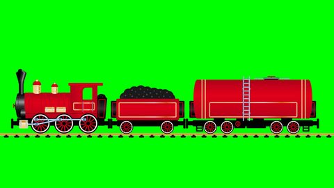 Toy Train Cartoon Vector Illustration Stock Vector (Royalty Free ...