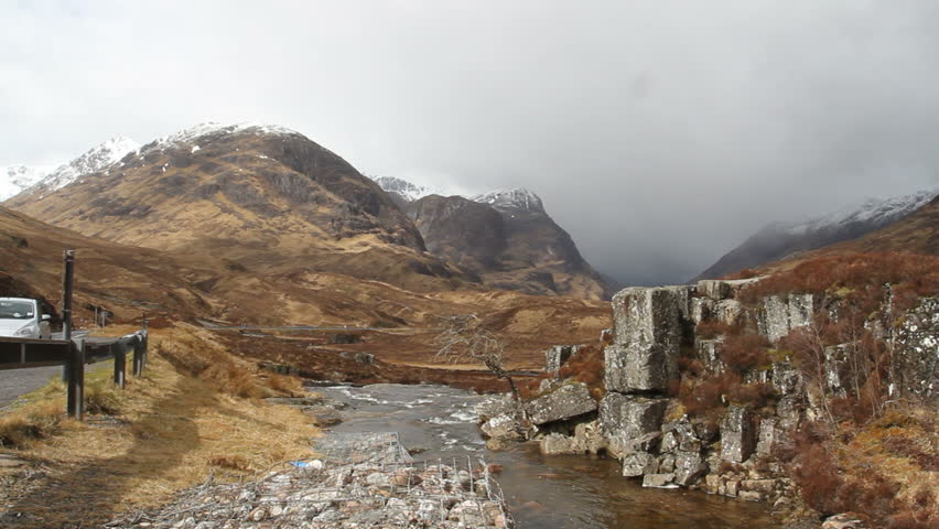 River Coe in Glen Coe Stock Footage Video (100% Royalty-free) 3833993 ...