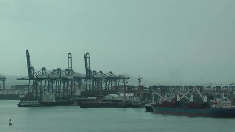 Port Diablo Panama Canal Stock Footage Video (100% Royalty-free ...