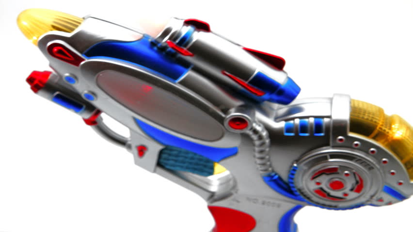 retro ray gun toy Stock Footage Video (100% Royalty-free) 3842348 ...