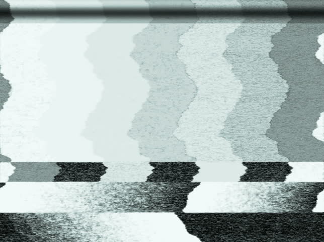 tv broadcast failure disconnected television screen Stock Footage Video ...