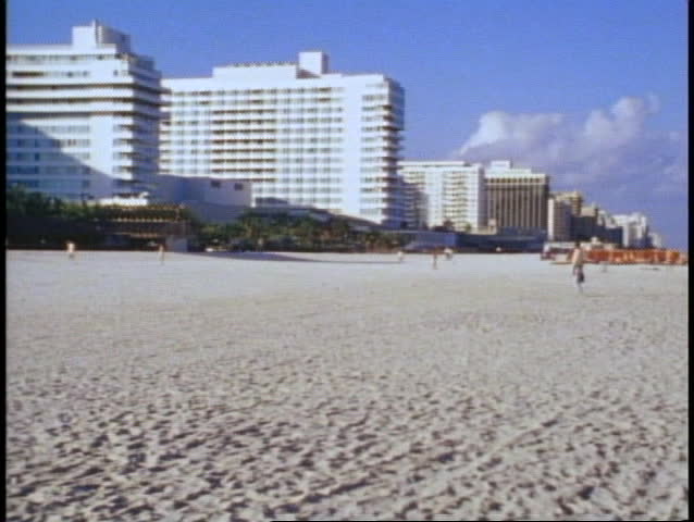 Miami Beach 1982, Beach, Sand, Stock Footage Video (100% Royalty-free ...