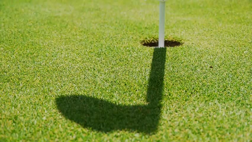 Golf - a Strong Shadow Stock Footage Video (100% Royalty-free) 3845429 ...