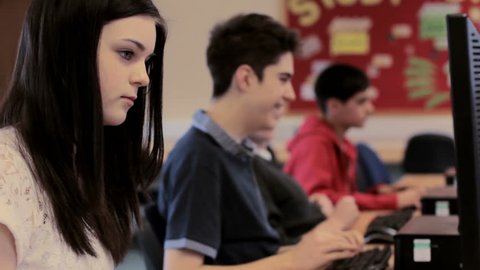 Teenage Boy High School Student Serious Stock Footage Video (100% ...