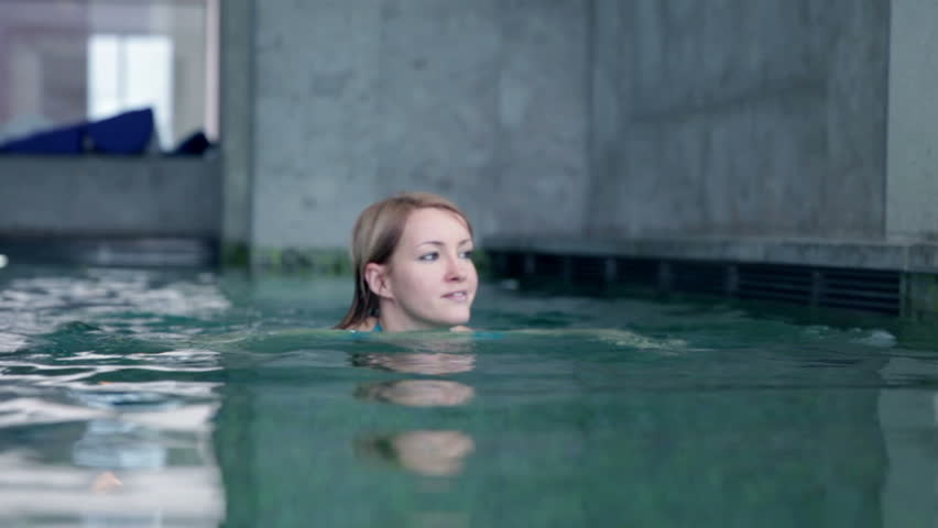 woman drowning swimming pool Stock Footage Video (100% Royalty-free ...