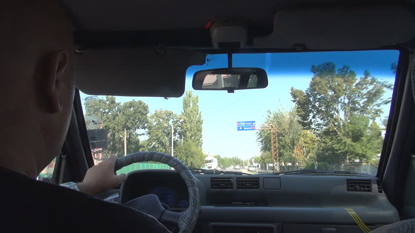 Pov of Driving a Car Stock Footage Video (100% Royalty-free) 3862160 ...