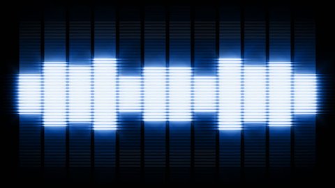 Blue Vu Meter Wall Stock Footage Video (100% Royalty-free) 3888533 ...