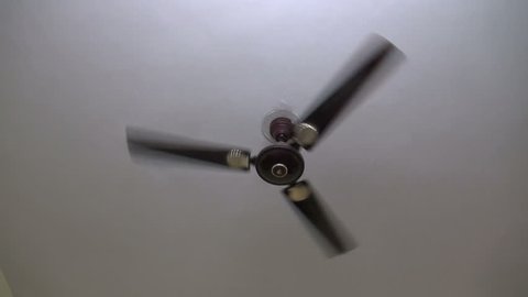 Ceiling Fan Motion Hotel Room India Stock Footage Video (100% Royalty ...