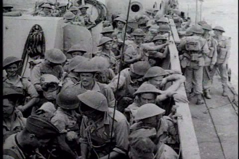 1940s Operation Corkscrew World War Ii Stock Footage Video (100% ...