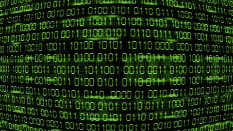 Hacking Code Green Computer Screen Background Stock Footage Video (100% ...