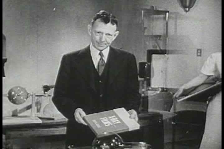 1940s - dr william coolidge speaks Stock Footage Video (100% Royalty ...