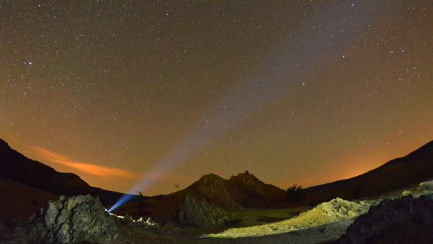 Stars Over the Hills Stock Footage Video (100% Royalty-free) 3912179 ...