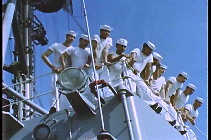 1960s - a Navy Ship Stock Footage Video (100% Royalty-free) 3936680 ...