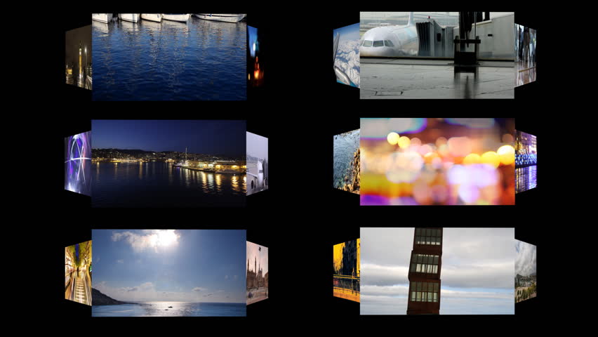 Digital Animation of Hd Screens, Stock-video (100 % royaltyfri) 395629 ...