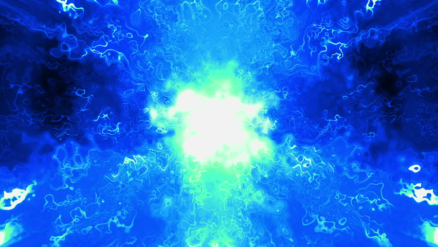 Plasma Beams in Blue Looping Stock Footage Video (100% Royalty-free ...