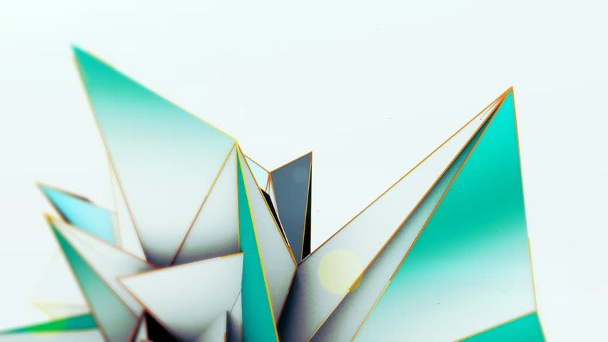 Abstract Polygon Based Animation Use Stock Footage Video 100 Royalty Free 3995035 Shutterstock