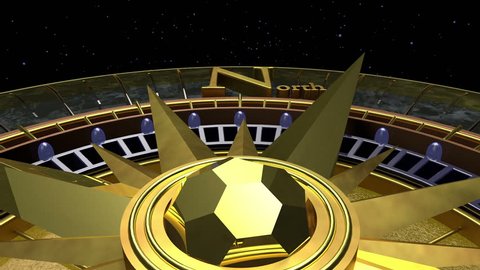 Compass Space Stock Footage Video (100% Royalty-free) 4002118 ...