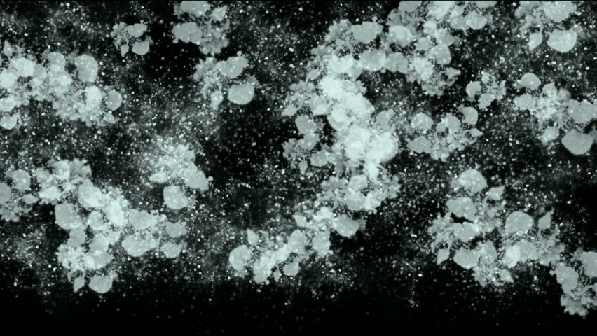 throw snowballs on glass windowhailstone particles Stock Footage Video ...