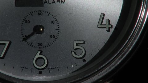 Round Clock Time Running Backwards 3d Stock Footage Video (100% Royalty ...