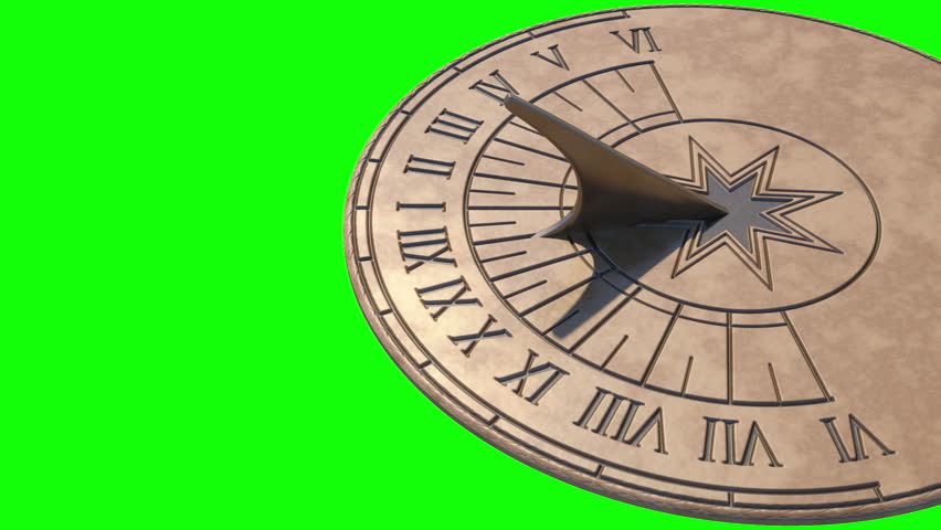 Sundial Full Day Animation (on Stock Footage Video (100% Royalty-free ...