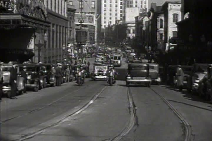 1920s - Cars and Traffic Stock Footage Video (100% Royalty-free ...