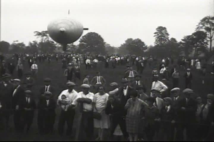1920s - hot air balloon festival Stock Footage Video (100% Royalty-free ...