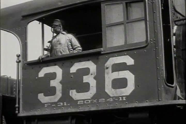 1910s 1920s - conductor train mexico Stock Footage Video (100% Royalty ...