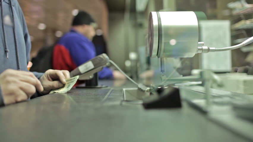 cash money exchanging hands bank glass Stock Footage Video (100% ...