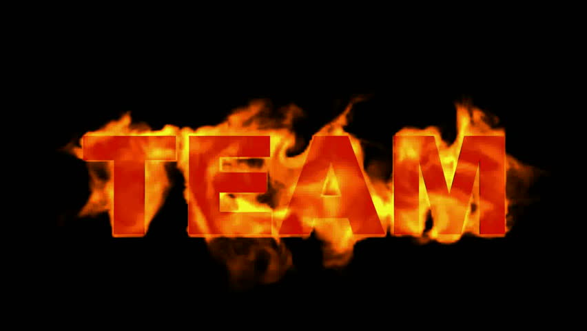 Team Text,fire Business Key Words. Stock Footage Video (100% Royalty ...