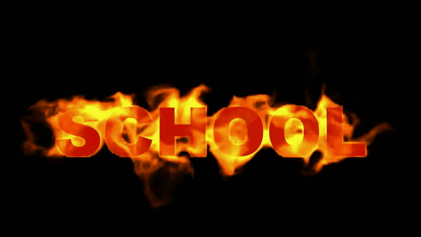 burn school wordfire text Stock Footage Video (100% Royalty-free ...